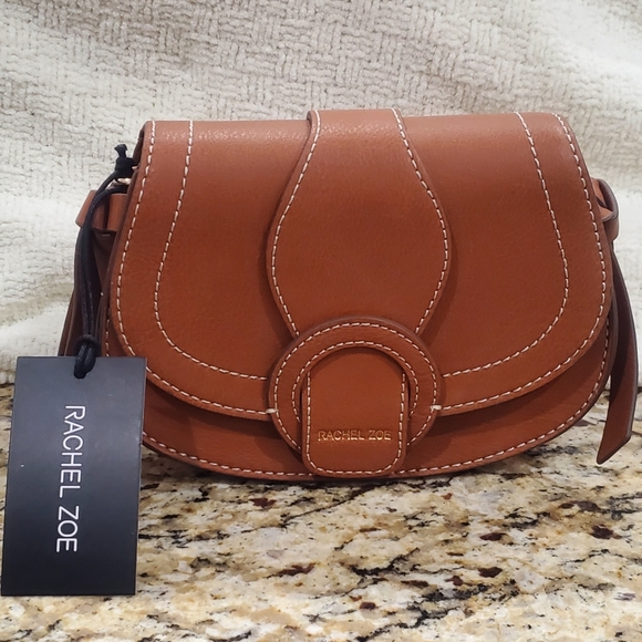 Rachel Zoe | Bags | Rachel Zoe Edessi Vegan Leather Saddle Crossbody ...